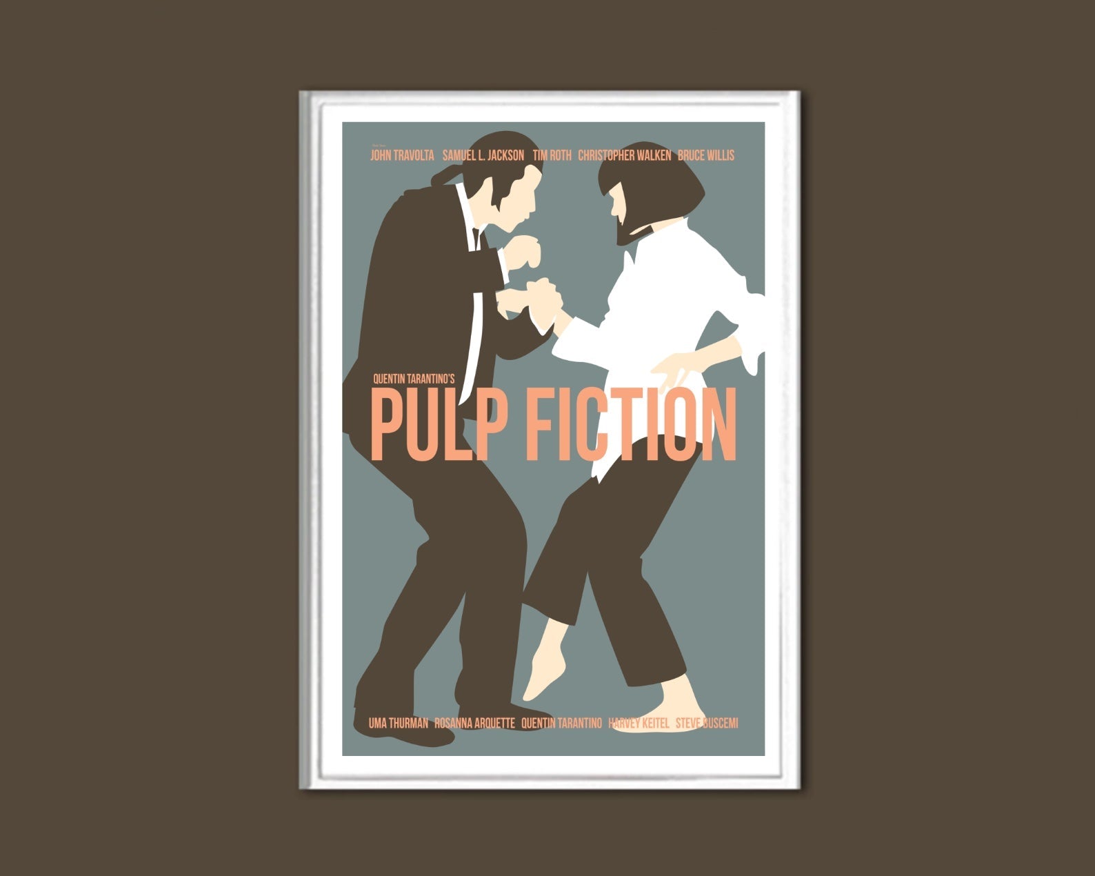 Pulp Fiction Dance Poster