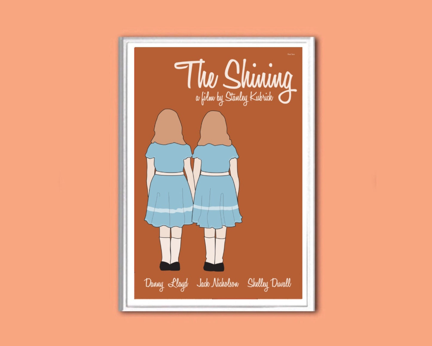 "The Shining" - Retro Inspired Illustrated Movie Poster – Gladfellow